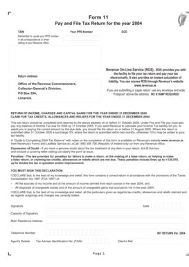 Fillable Online Revenue Form Pay And File Tax Return For