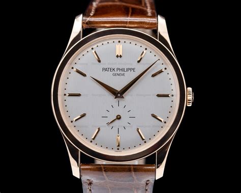 Patek Philippe 5196R 001 Calatrava Manual Wind 18K Rose Gold 44668