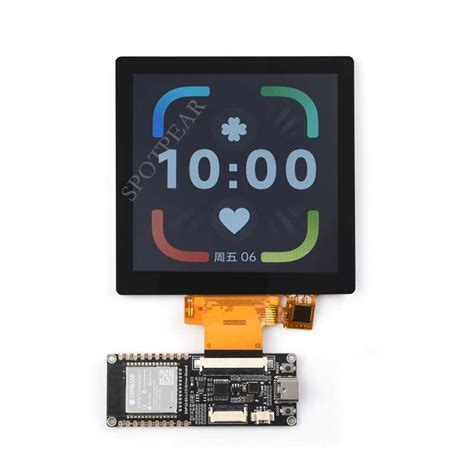 Esp S N R And Rgb Inch Square Lcd Kit Captive Touchscreen Display