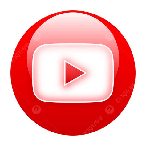 Ikon Bulat Media Sosial Youtube Youtube Ikon Media Sosial PNG Dan