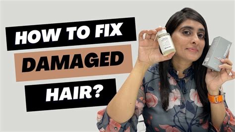 Haircare For Damaged Hair How To Fix Damaged Hair Hair Serum