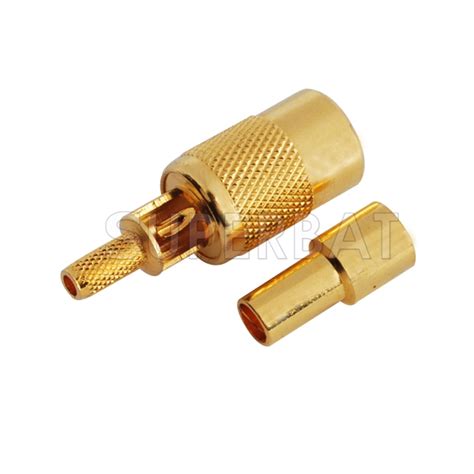 Ohm Smb Female Plug Straight Crimp Connector For Rg