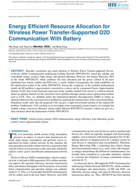 pdf energy efficient resource allocation for wireless power transfer supported d2d
