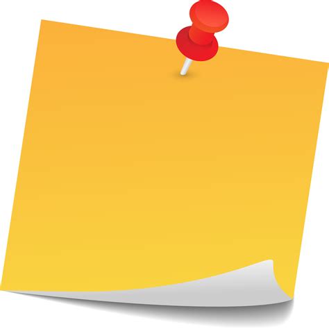 Blank Sticky Note Reminder Paper 13869607 PNG