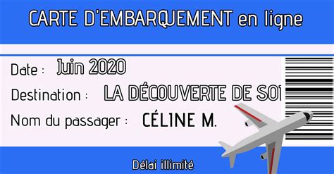 Carte D Embarquement En Ligne