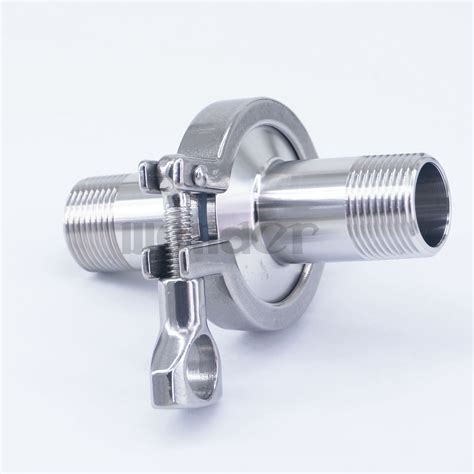 A Kit 3 4 MNPT X 1 5 Tri Clamp SUS 304 Stainless Sanitary Fitting