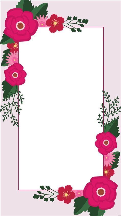 Floral Design Background Flower Border Border Images For Graphic Design