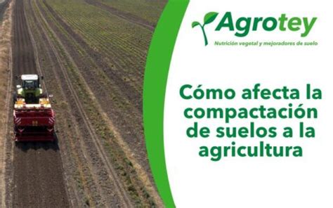 Cómo afecta la compactacion del suelo a la agricultura