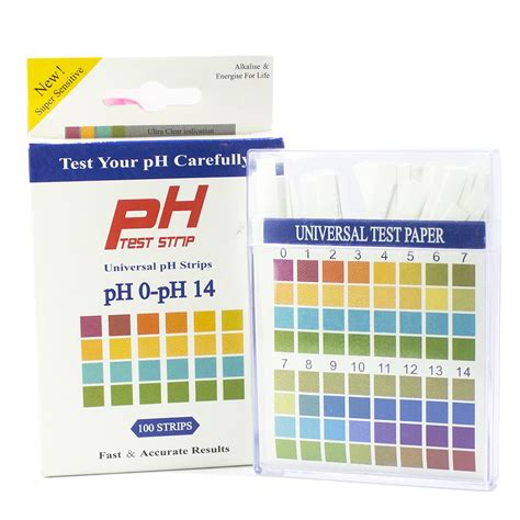 EasyULT 100 Strips PH 1 14 Test Paper Extensive Test Paper Litmus