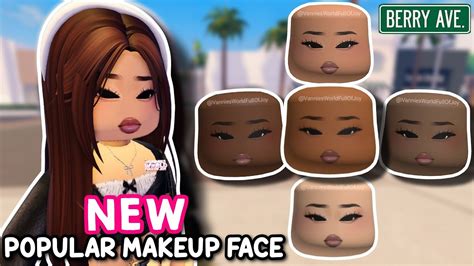 New Popular Makeup Face For Berry Avenue Youtube