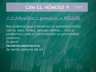 Las faltas más comunes en las composiciones escritas PPT