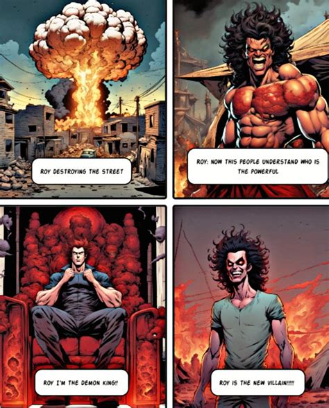 Jbilcke Hf Ai Comic Factory I Created An Villain Story It Has Nice
