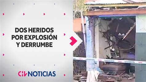 Fuga de gas provocó EXPLOSIÓN Y DERRUMBE de casa en San Joaquín Dos