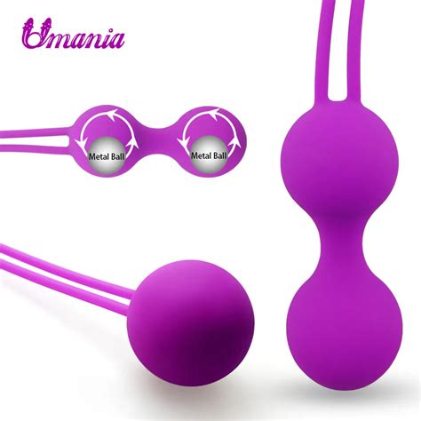 Umania 100 Silicone Kegel Balls Smart Love Ball For Vaginal Tight