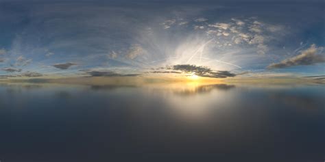 Stone Pit Sunset Sky Dome Hdri Haven