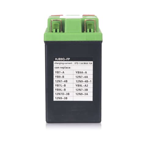SPS SkyRich LIPO09C Lithium Ion Battery Jaws Motorcycles