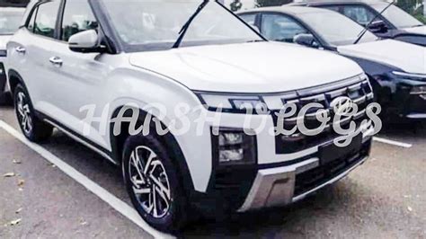 2024 Hyundai Creta Facelift Arrives At Dealer Yard New Front And Rear