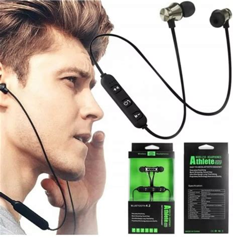 SŁUCHAWKI SPORTOWE BEZPRZEWODOWE BLUETOOTH DOUSZNE XJ4385