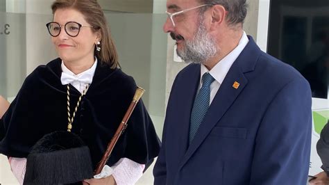 Lambán elogia la apuesta de la USJ por titulaciones que atiendan a las