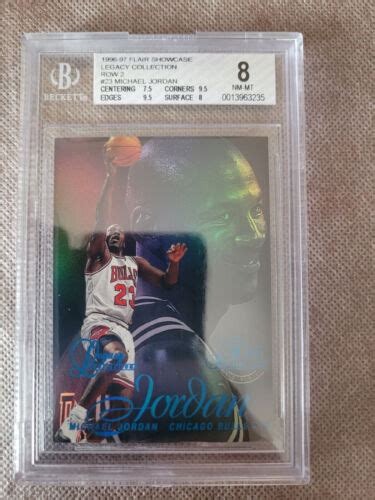 Michael Jordan Flair Showcase Legacy Collection Row