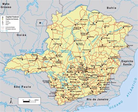 Mapa De Minas Gerais Minas Gerais Info Mapas Mapa Mg Htm
