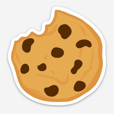 Cookie Sticker Etsy