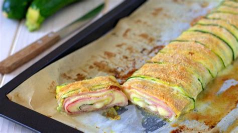 Rouleau De Courgettes Au Jambon Et Au Fromage Recettes Faciles