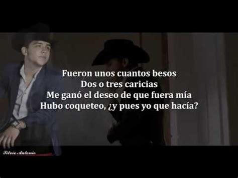 CHRISTIAN NODAL No Te Contaron Mal Letra Lyrics YouTube