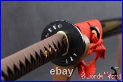 Iron Tsuba Japanese Samurai Katana Sword Kobuse Clay Tempered Folded