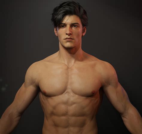 D Male Body Anime