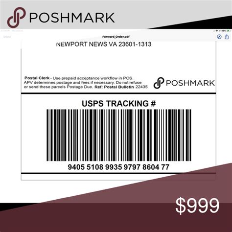 Usps Tracking Number