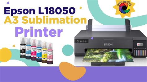 Best Sublimation Printer Epson L18050 For A3 Size For Beginners YouTube