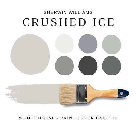 CRUSHED ICE Sherwin Williams Paint 2022 Paint Colors Crushed Ice Wall