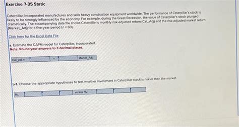 Solved D2Caterpillar Incorporated Manufactures And Selis Chegg