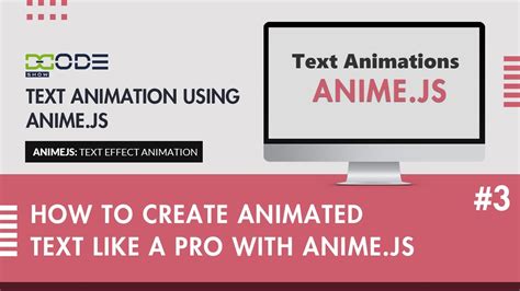 How To Create Text Animations Using Anime Js Text Animation Using