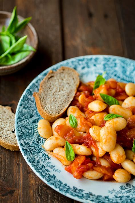 Haricots blancs à la tomate Cuisiner les légumineuses