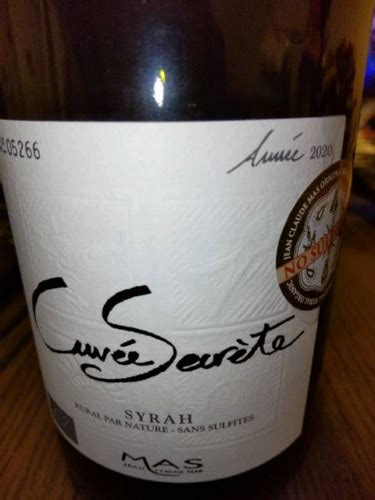 Jean Claude Mas Cuv E Secr Te Syrah Vivino Canada