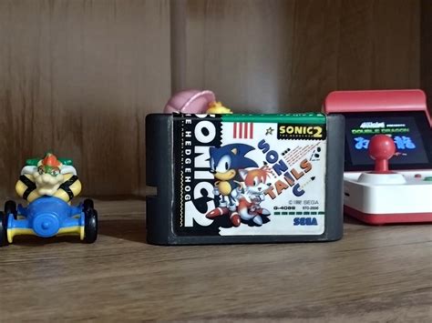 Cartucho Fita Sega Mega Drive Sonic The Hedgehog 2 Classic Alternat