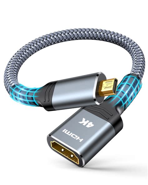 Mua Highwings Micro Hdmi To Hdmi Adapter K Micro Hdmi Male To Hdmi