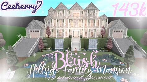 Roblox Bloxburg Mansion Tutorial K