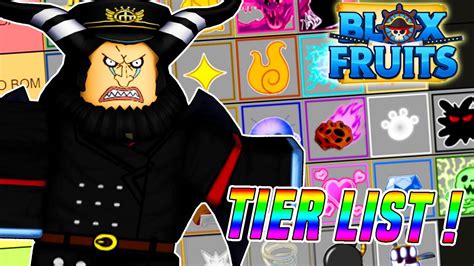 TIER LIST DAS MELHORES FRUTAS DA ATUALIZAÇÃO 17 DO BLOX FRUITS