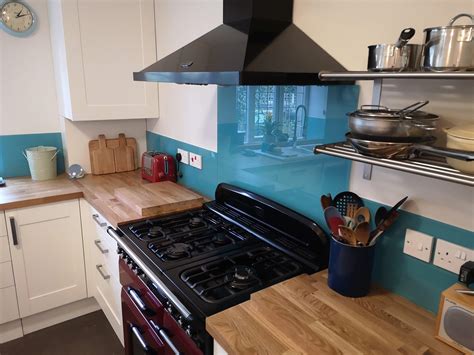 Coloured Kitchen Splashbacks