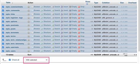 Cara Menghapus Tabel Database Mysql Di Cpanel Domainesia