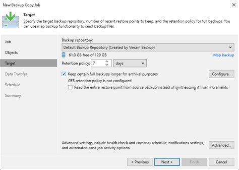 Backup Copy GFS Methods User Guide For Microsoft Hyper V