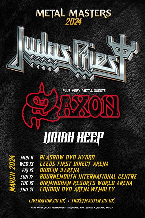 2024 Judas Priest Tour Guide Tarra Francine