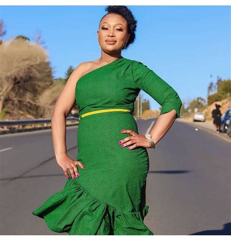 LESOTHO SHWESHWE DRESSES STYLES Pretty 4 Shweshwe Dresses African