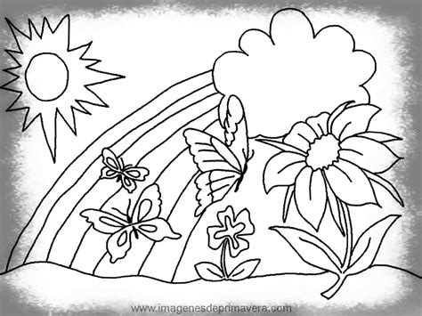 Dibujos De Primavera Fáciles Imágenes de Primavera