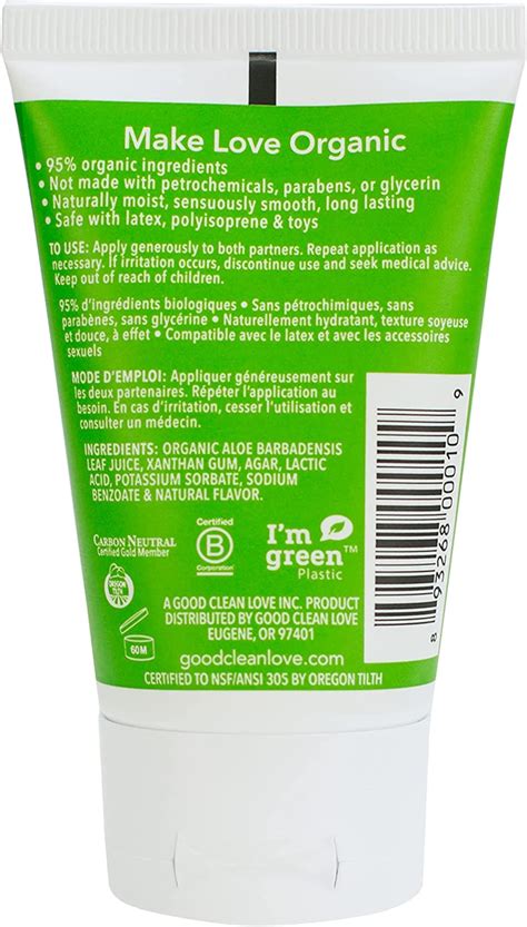 Good Clean Love Almost Naked Casi Naked Hint Of Mint Lubricantes