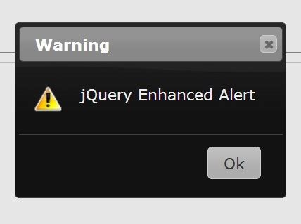 JQuery UI Based Native JS Dialogs Replacement Enhanced Alert Free