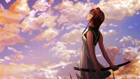 Fondos De Pantalla Luz De Sol Anime Chicas Anime Cielo Flor